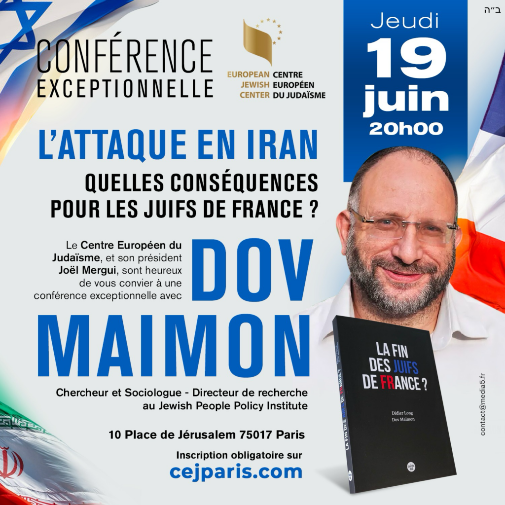 Attaque En Iran Quelles Conséquences Pour Les Juifs De France Par Dov Maimon Centre